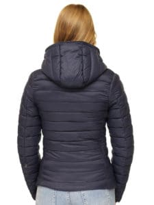 Dames gewatteerde jas groen Jennifer Versano, donsjassen voor dames