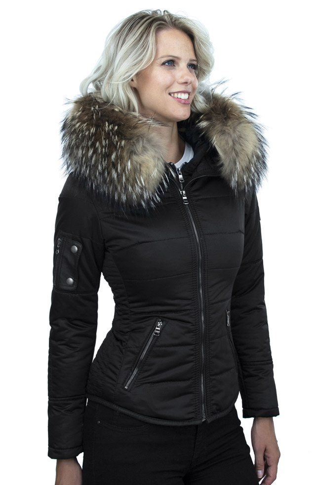 dames-bontkraag-jassen-versano - Versano